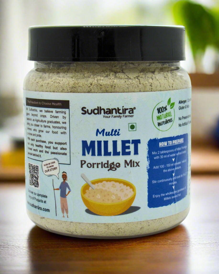 Multi Millet Porridge Mix – Sudhantira