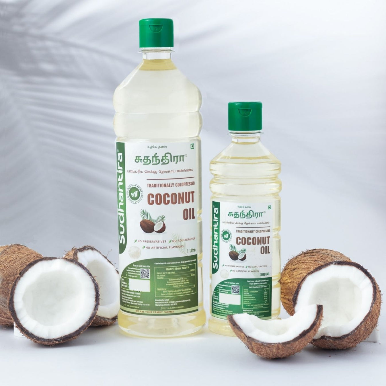 Buy Cold Pressed Coconut Oil online - Sudhantira agro